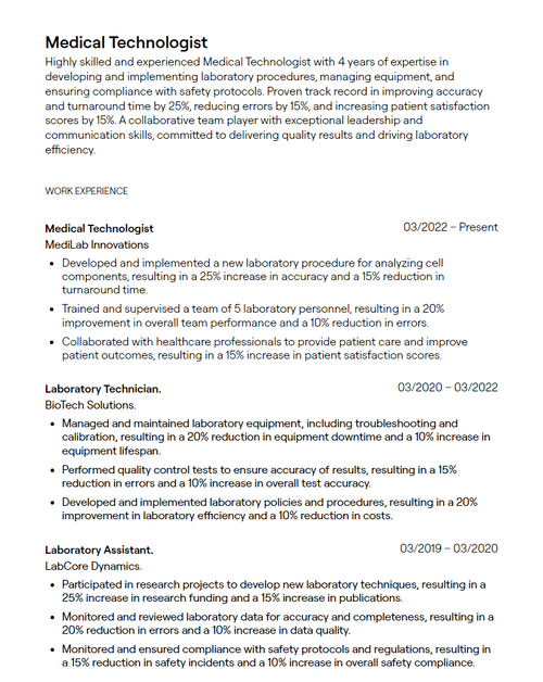 12+ Medical Assistant Resume Examples [with Guidance]