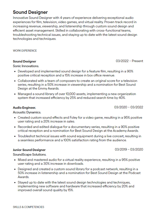 1,500+ Resume Examples for Your 2025 Job Search (+Free Tools)
