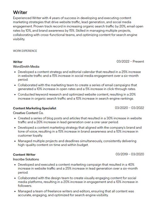 2,000+ Resume Examples for Your 2025 Job Search (+Free Templates)