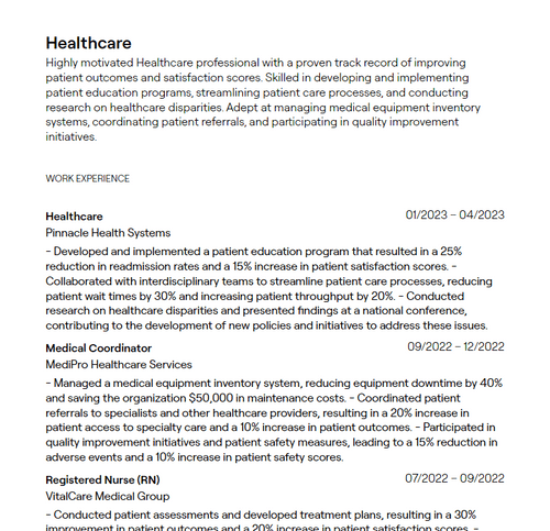 1+ Healthcare Cover Letter Examples (with In-Depth Guidance)