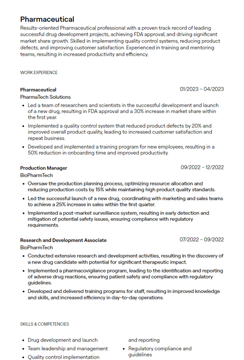 3+ Pharmaceutical Cover Letter Examples (with In-Depth Guidance)
