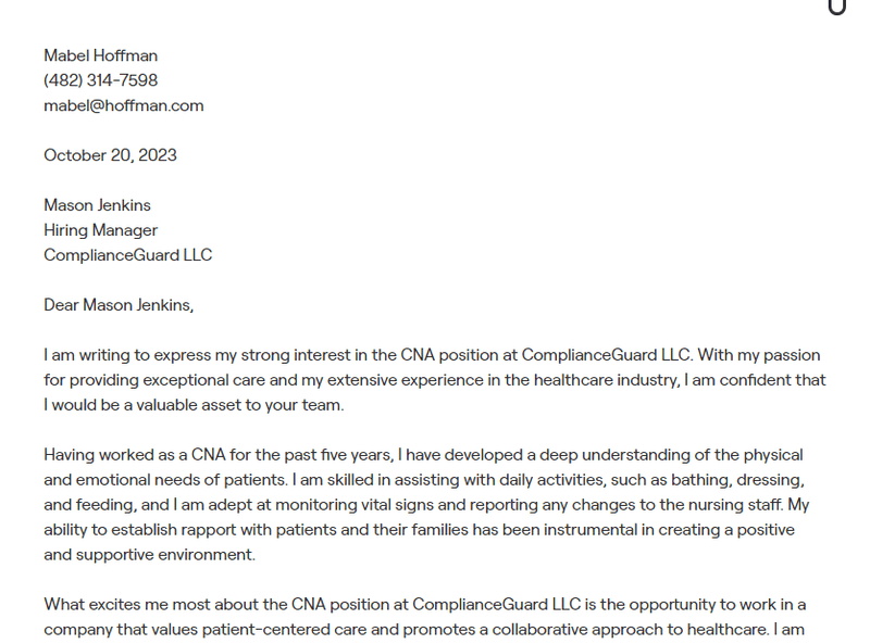 1,500+ Cover Letter Examples for 2025 (with Free Templates)