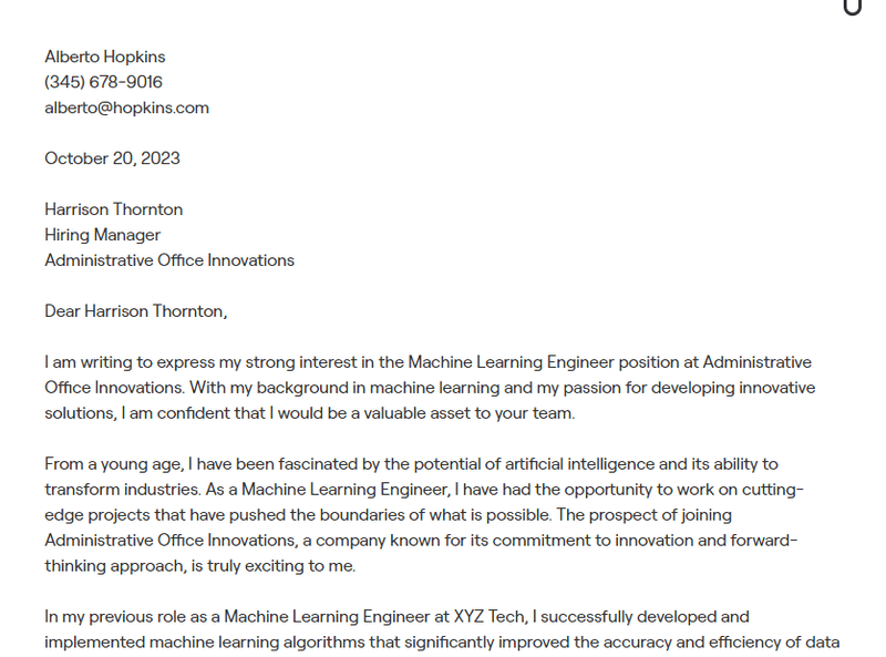 17+ Data Engineer Cover Letter Examples (with In-Depth Guidance)