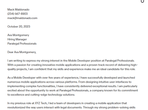 13+ Software Developer Cover Letter Examples (with In-Depth Guidance)