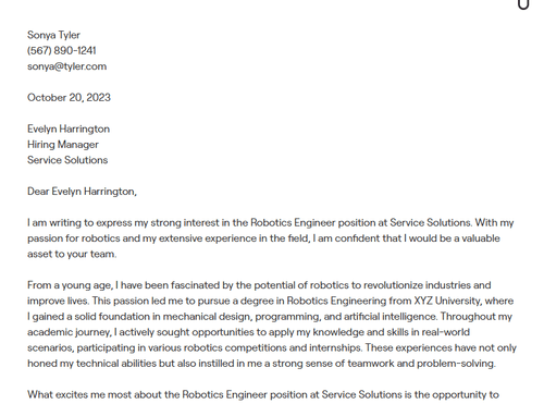 4+ Mechanical Engineer Cover Letter Examples (with In-Depth Guidance)