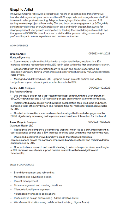 1,500+ Resume Examples for Your 2025 Job Search (+Free Tools)