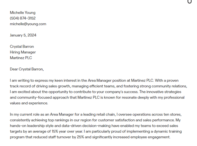 1+ General Manager Cover Letter Examples (with In-Depth Guidance)