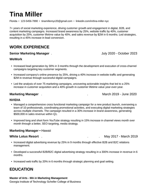 ATS-Friendly Resume Templates [Use 100% for Free]
