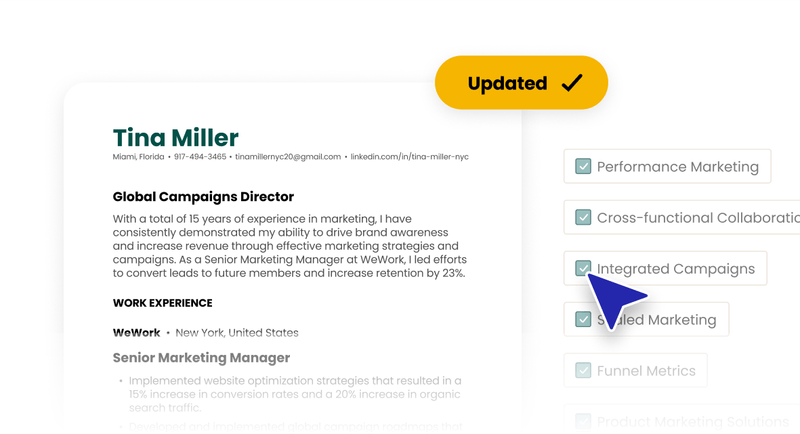 Resume Rewriter - Revise & Improve Your Resume with AI