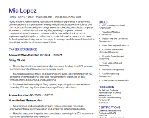 4 Virtual Assistant CV Examples [with Free Templates]