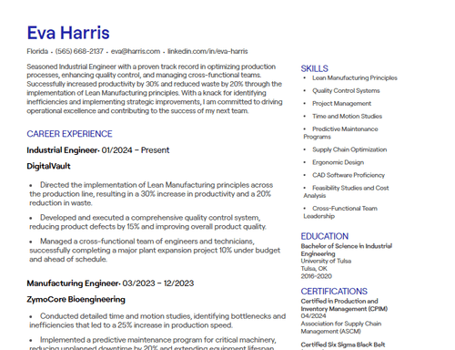 7 Engineering CV Examples [with Free Templates]