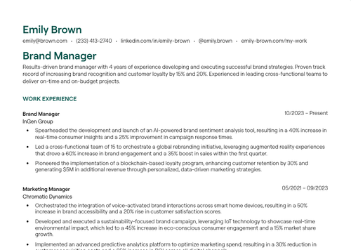 1,500+ CV Examples to Accelerate Your 2025 Job Search