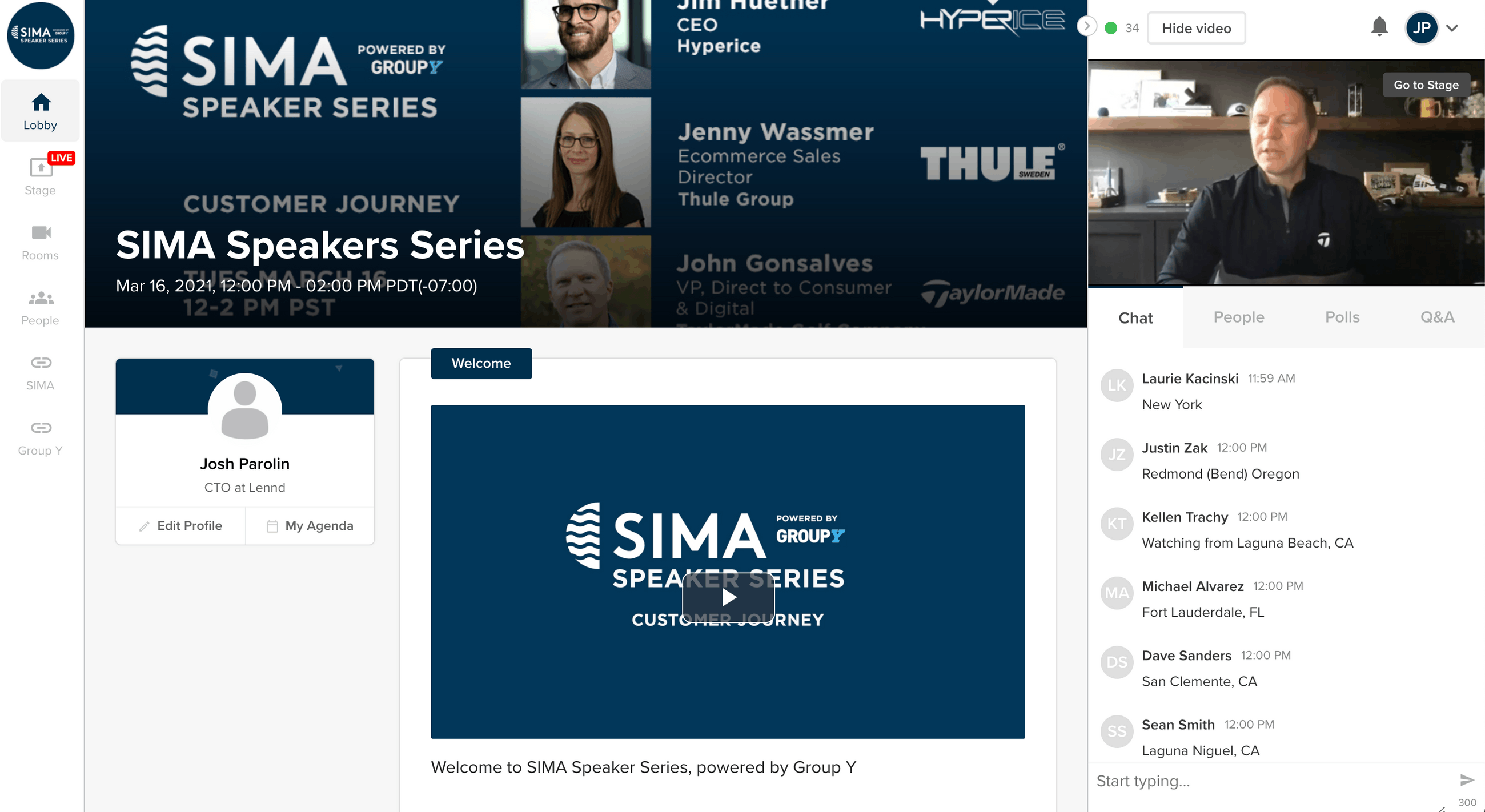 Sessionboard: Next-Gen Speaker and Content Management