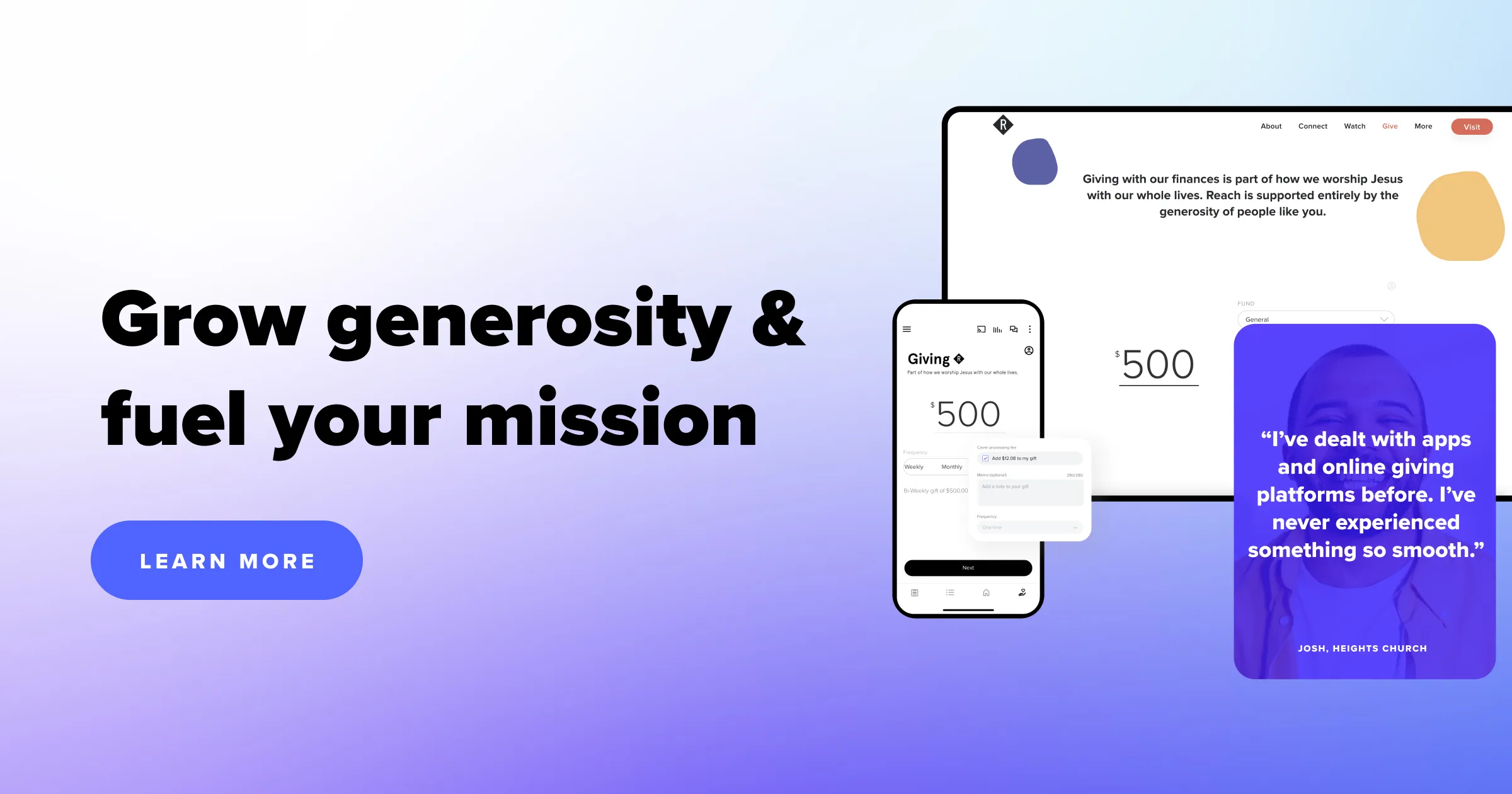 Online Giving for Churches | Subsplash Giving