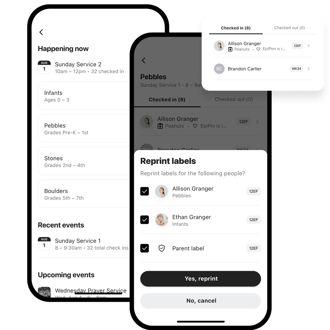 Check In | Subsplash Check In