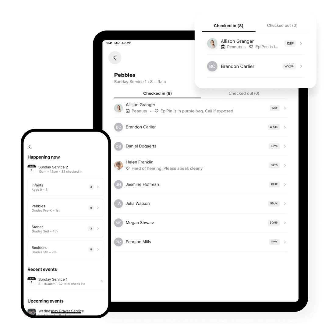 Check In | Subsplash Check In