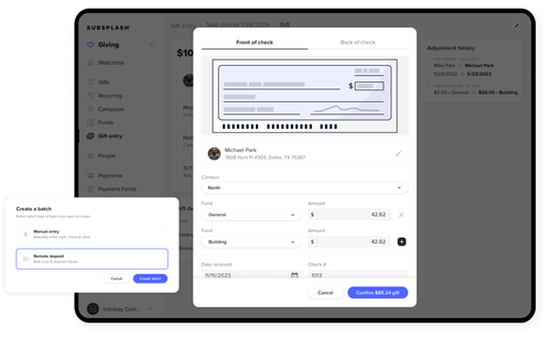 Online Giving for Churches | Subsplash Giving