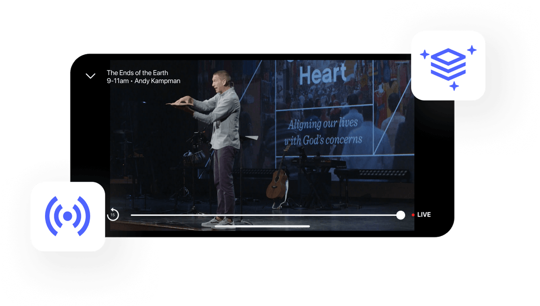 Simplified & Resilient Church Live Streaming | Subsplash Live