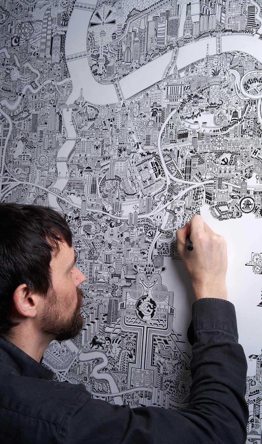 Map Art of Mind & Place | Wandering With Gareth Fuller