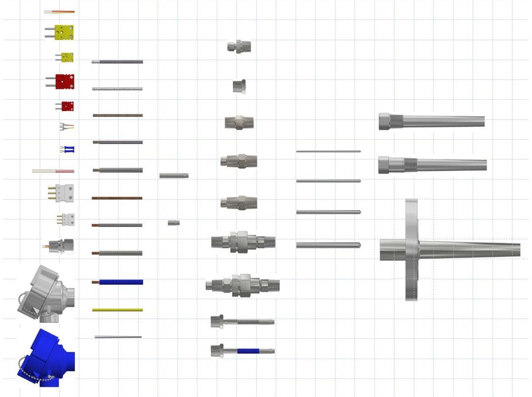 RTD Sensor Probes and Assemblies — Aircom Instrumentation