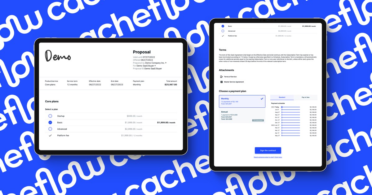 Get a demo | Cacheflow