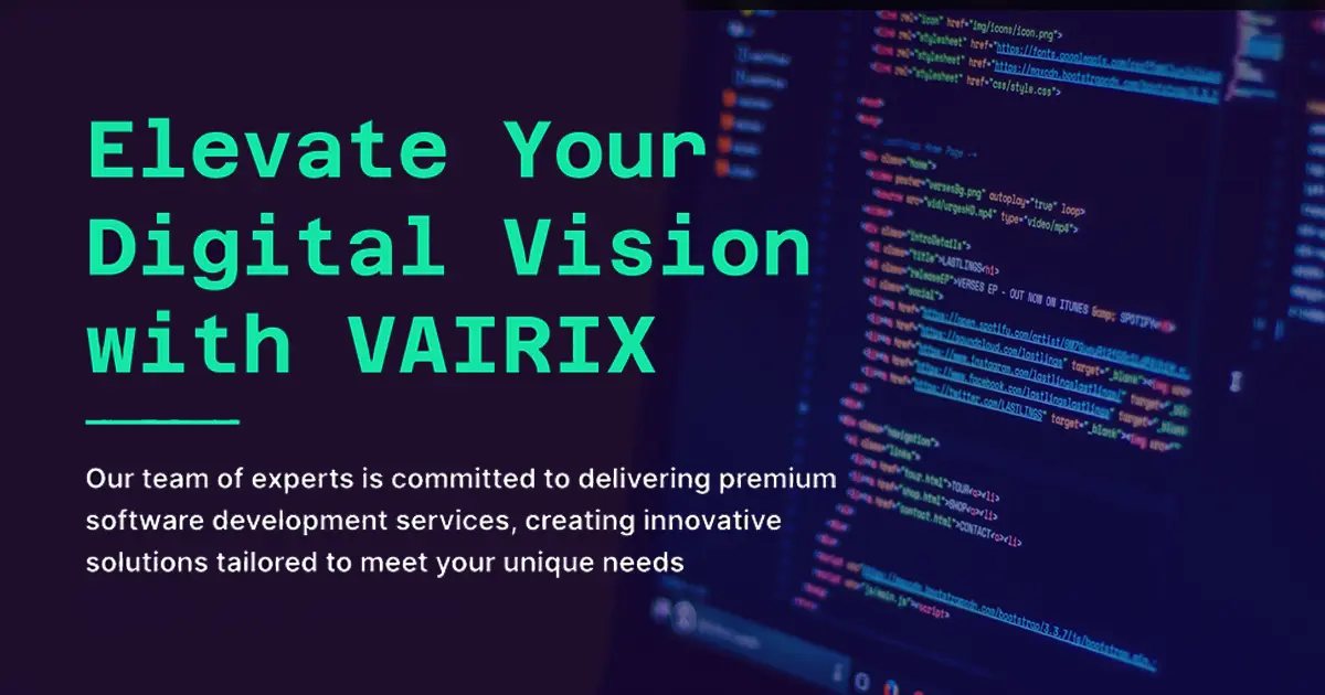 Custom Software Development | VAIRIX Custom Software Development | VAIRIX