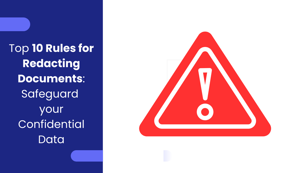 Top 10 Rules for Redacting Documents in 2026