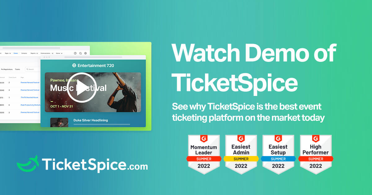 TicketSpice | Event Ticketing Software Demo
