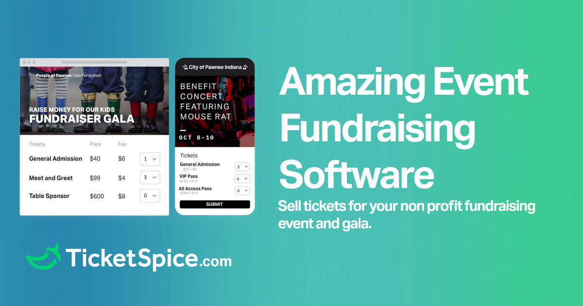 Event Ticketing for Non-Profit Fundraising Events