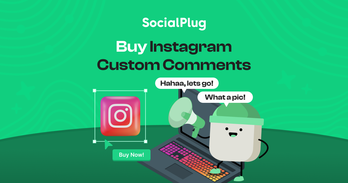 Buy Custom Instagram Comments - SocialPlug