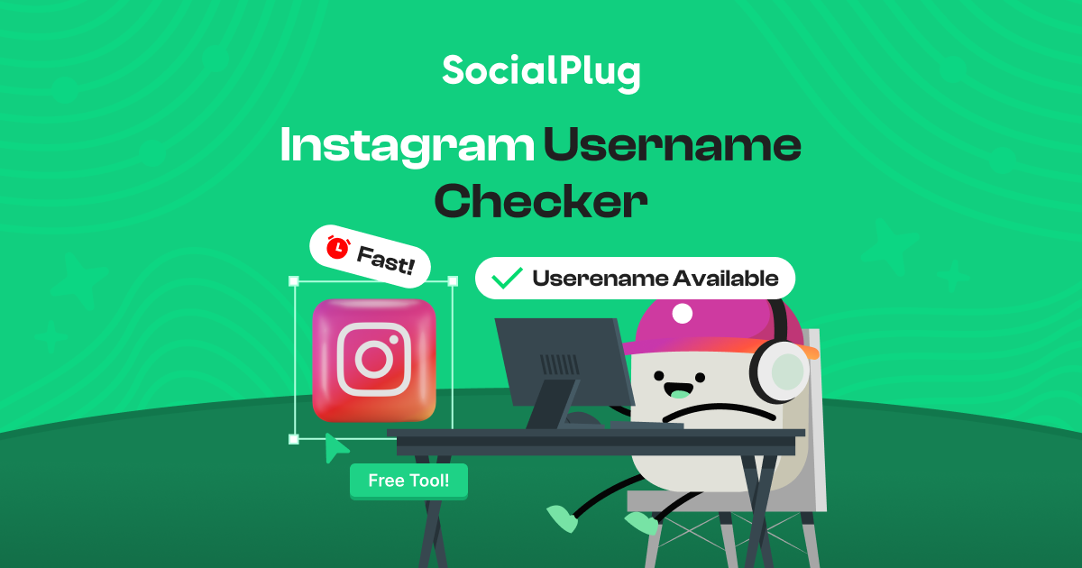 Free Instagram Username Checker Tool | SocialPlug