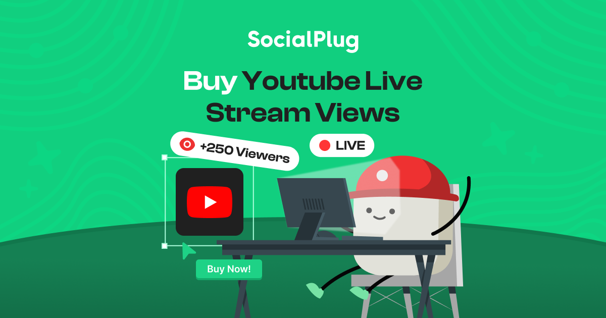 Buy YouTube Live Stream Views from $2.00 | 100% Safe & Effective