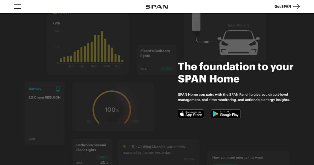 SPAN® Home app | Control your home's energy from anywhere