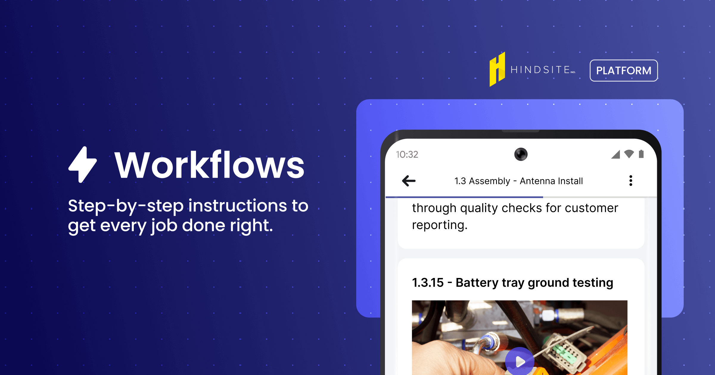 Workflows | HINDSITE