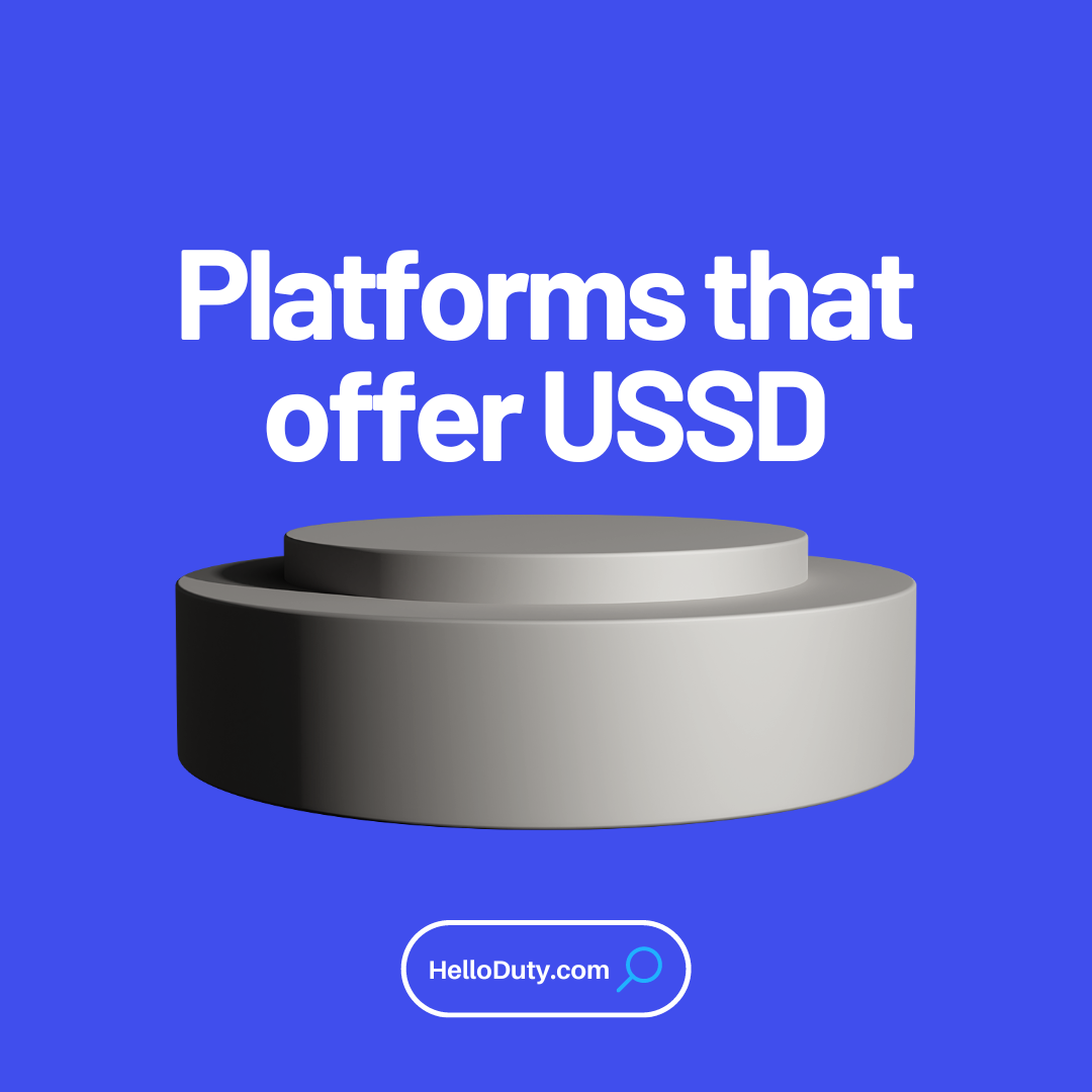 HelloDuty - Top USSD service providers in Kenya