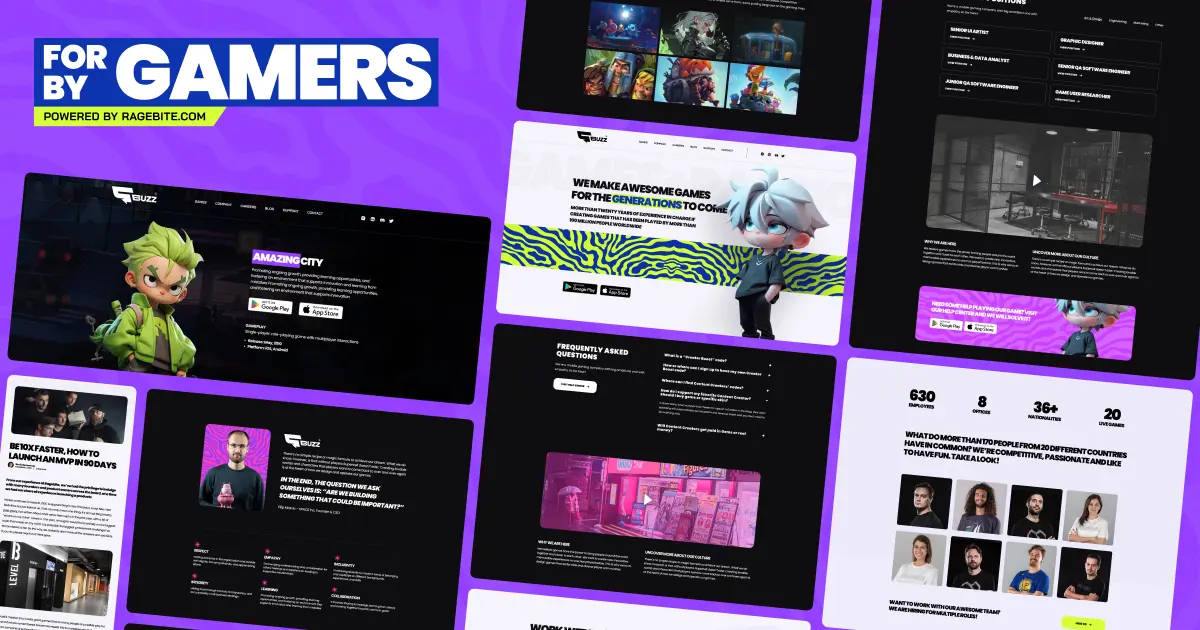 Buzz - Game Development Studio Template - Game