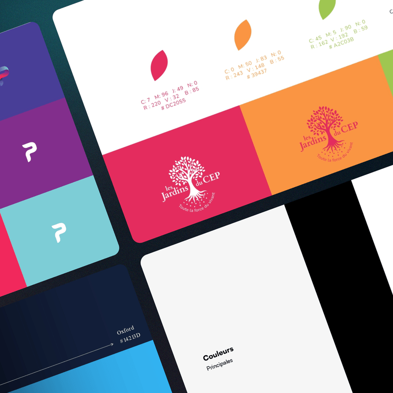 4 exemples de charte graphiques inspirantes