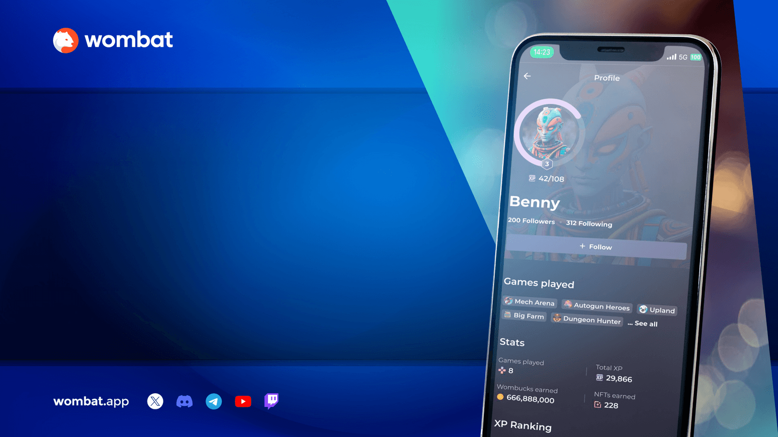 Wombat – Play. Own. Be Yourself.