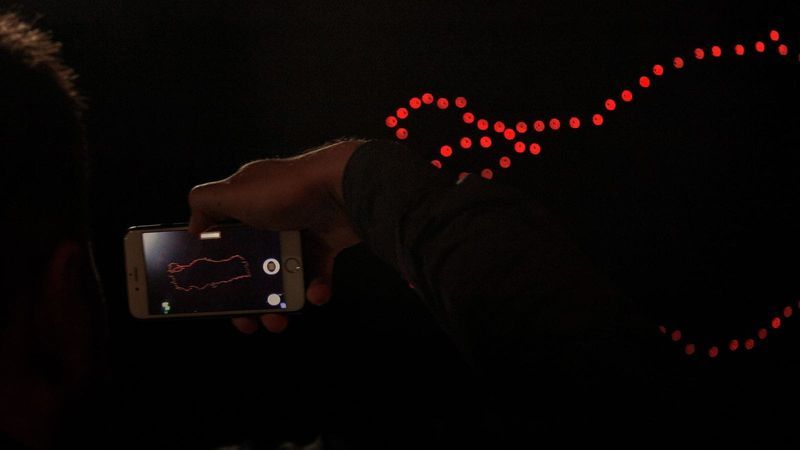 Drone light show at the 22th Turkic World Days celebration | Cyberdrone