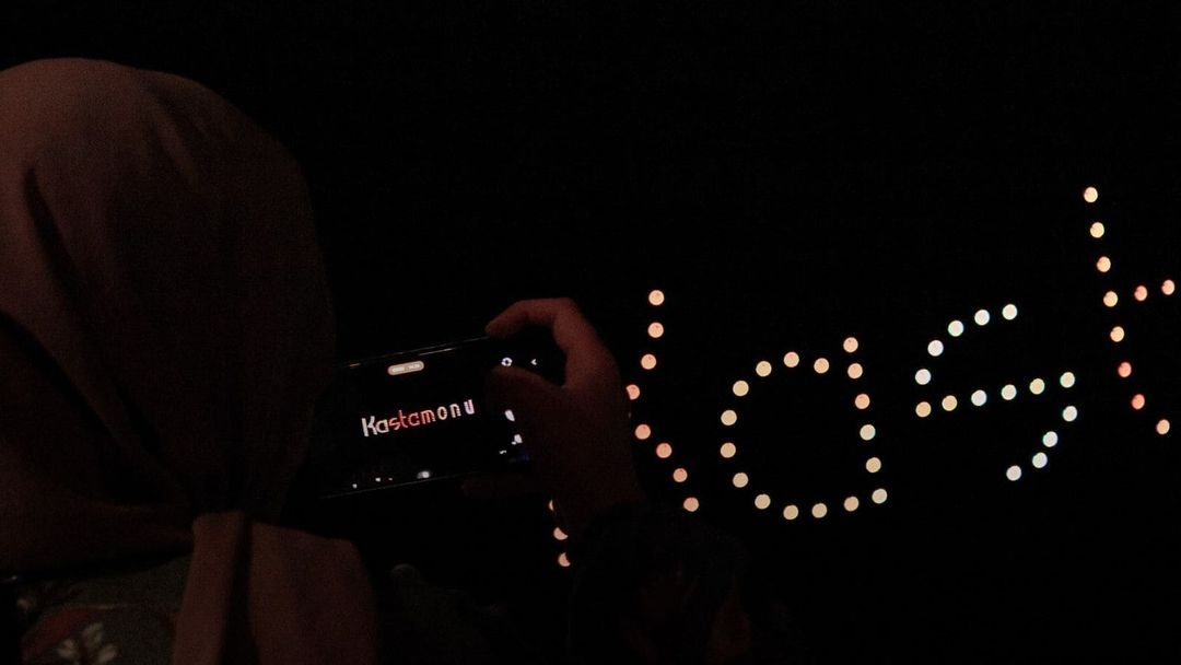 Drone light show at the 22th Turkic World Days celebration | Cyberdrone