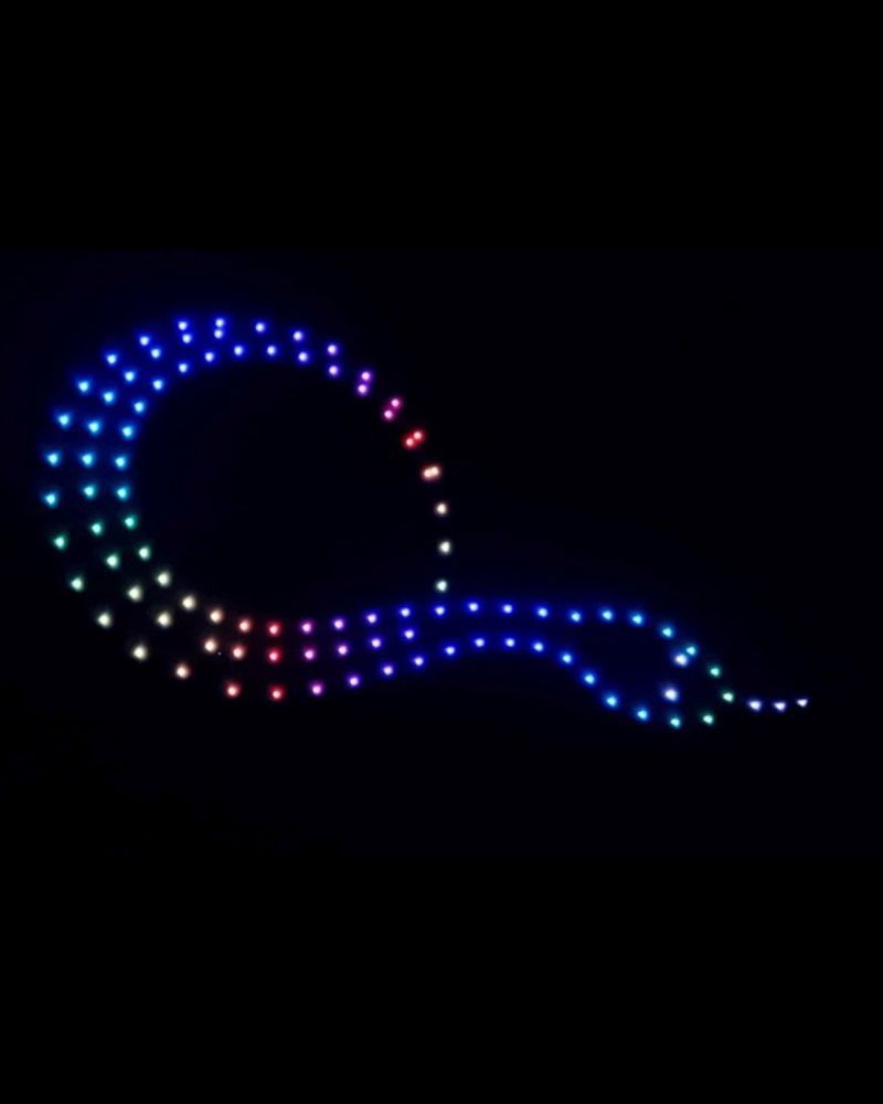 A drone show in Australia: Indigenous heritage festival | Cyberdrone