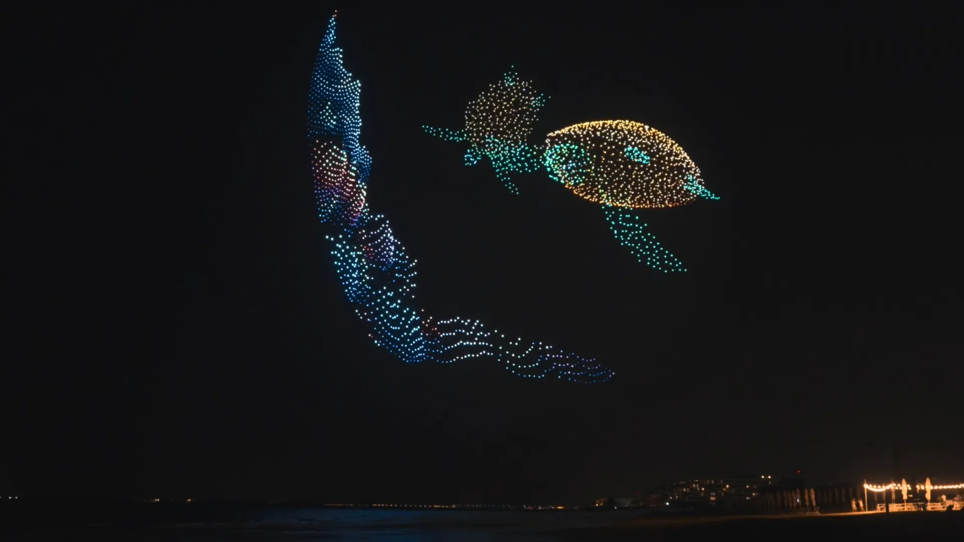 3000-Drone Light Show for SAL Saadiyat Anniversary in Abu Dhabi