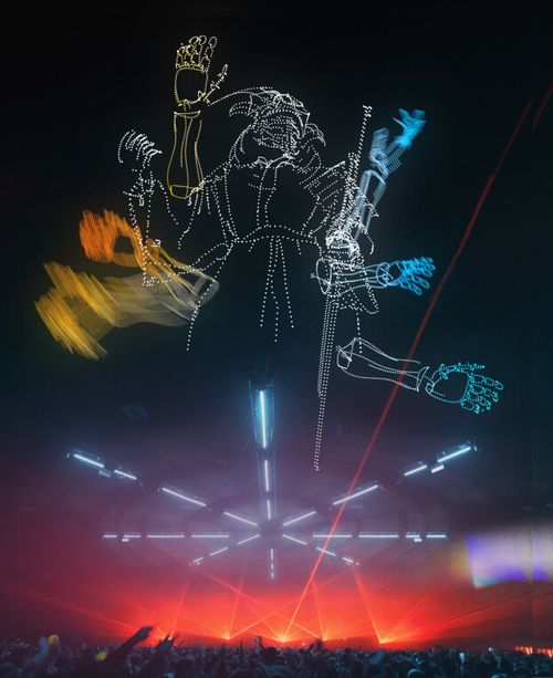 Drone Light Shows | Brighten Your Event With the Cyberdrone Company