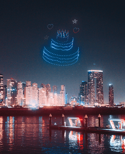 Drone Light Shows | Brighten Your Event With the Cyberdrone Company