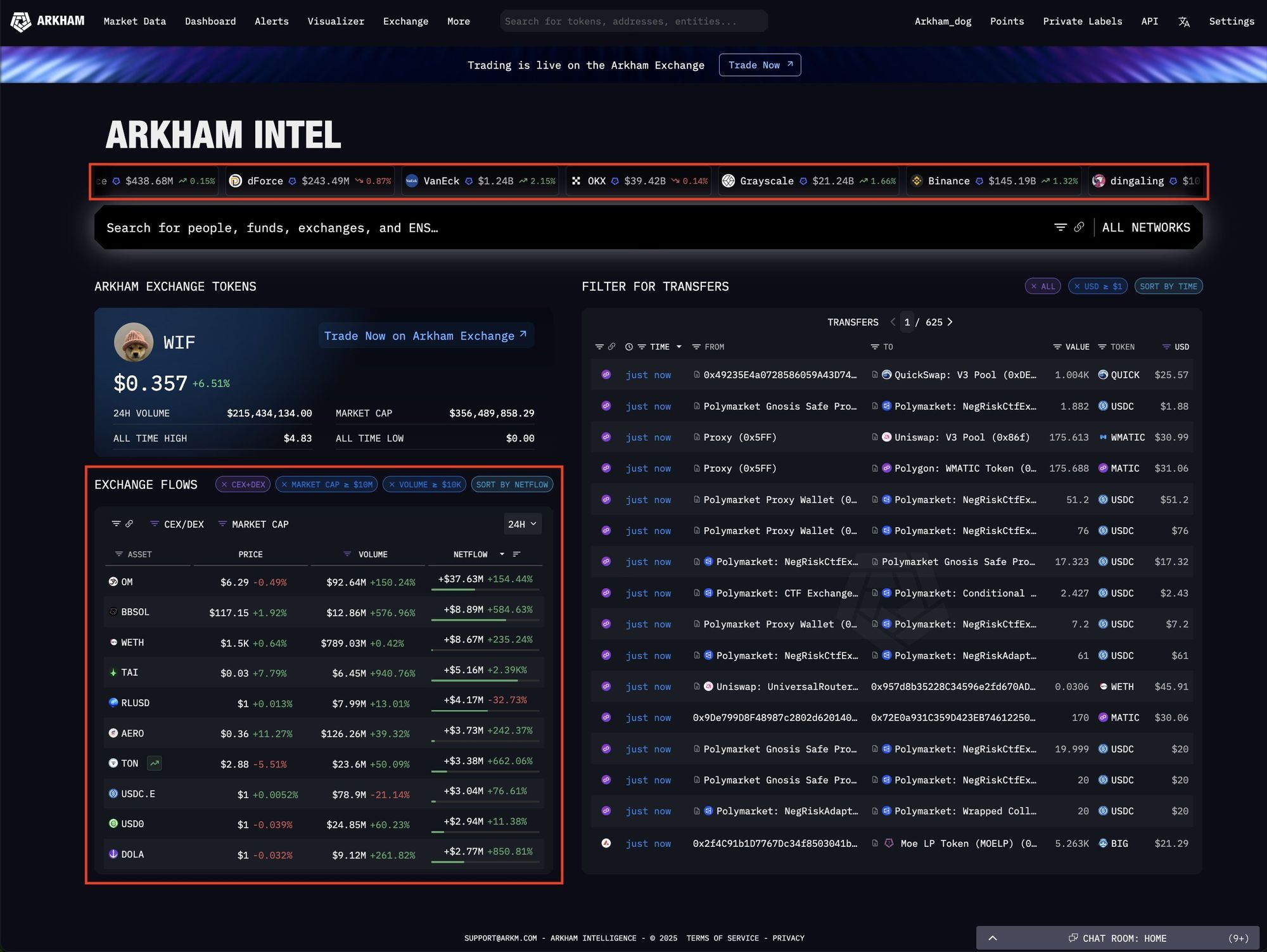 Arkham | Announcements