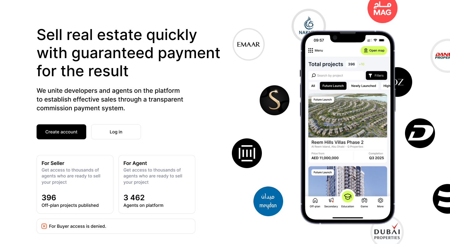 Reelly AI - Sell real estate quickly with guaranteed payment for the result