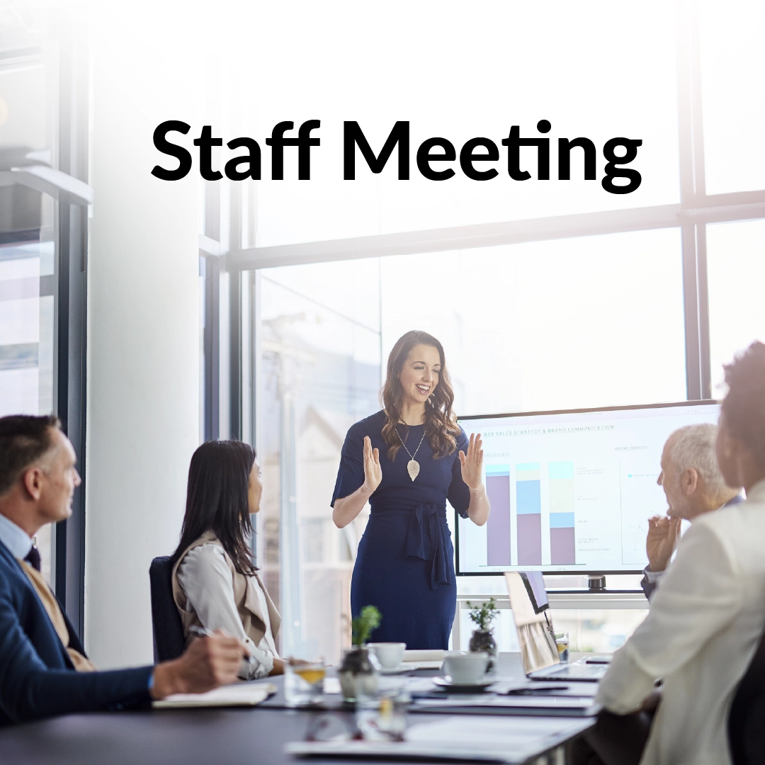 Staff Meeting Presentation Template