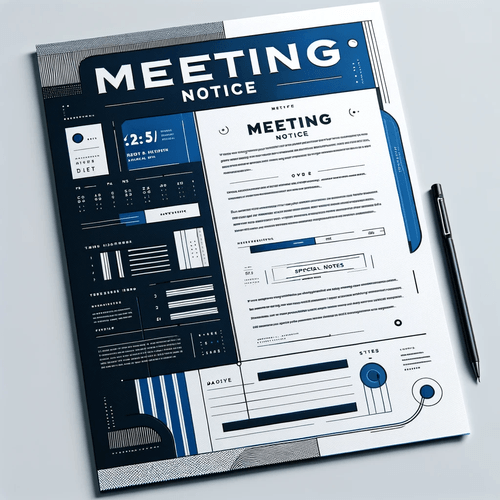 How to Write the Perfect Notice of Meeting for a Company or Board