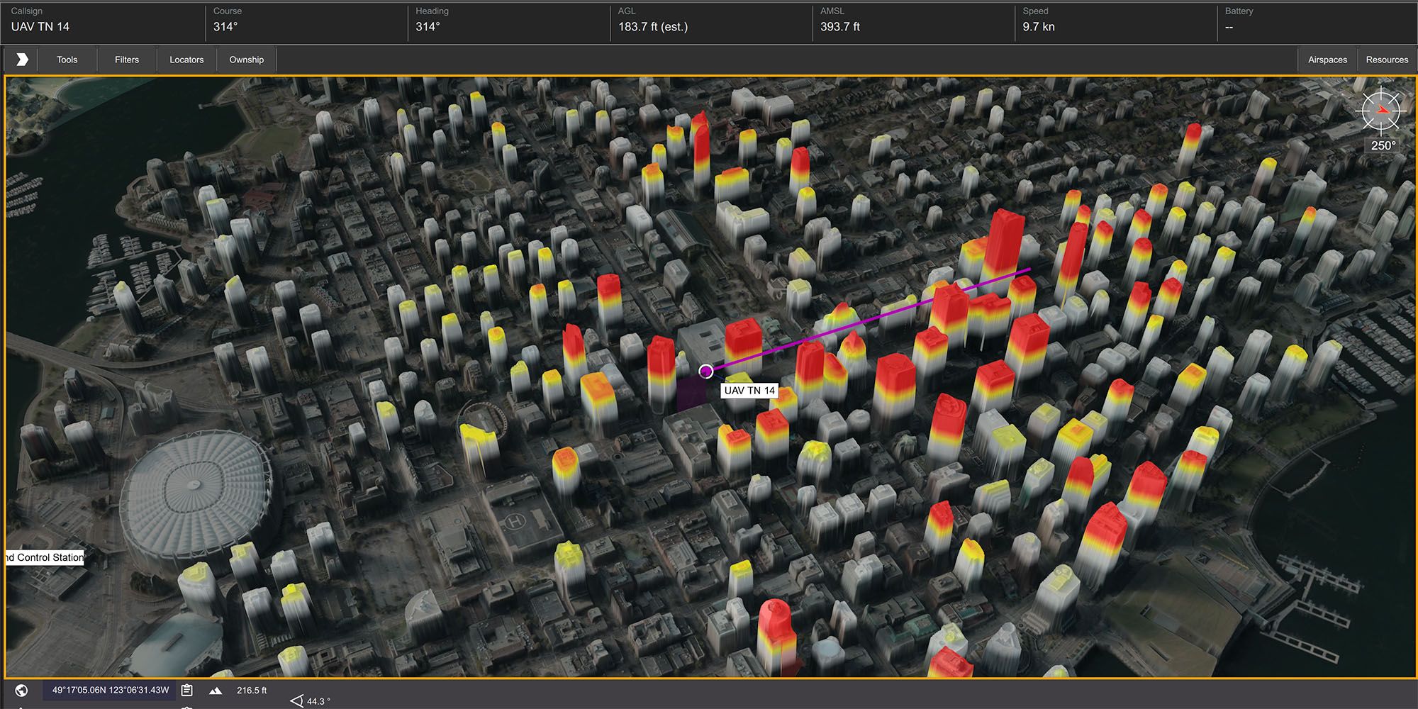 Real-time terrain draping can be a useful feature for a wide range of ...