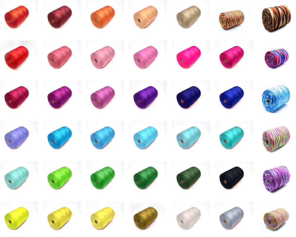 Hilos nylon en colores